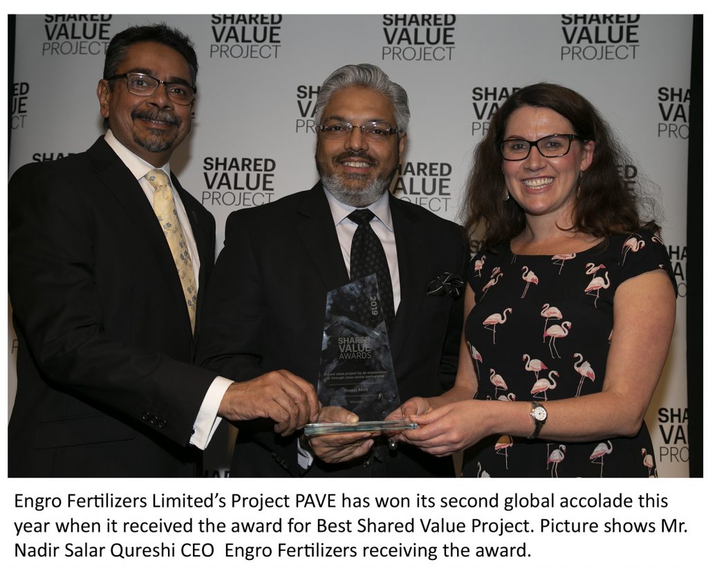 Engro Fertilizers’ Project Pave Wins Second Global Award for Helping ...
