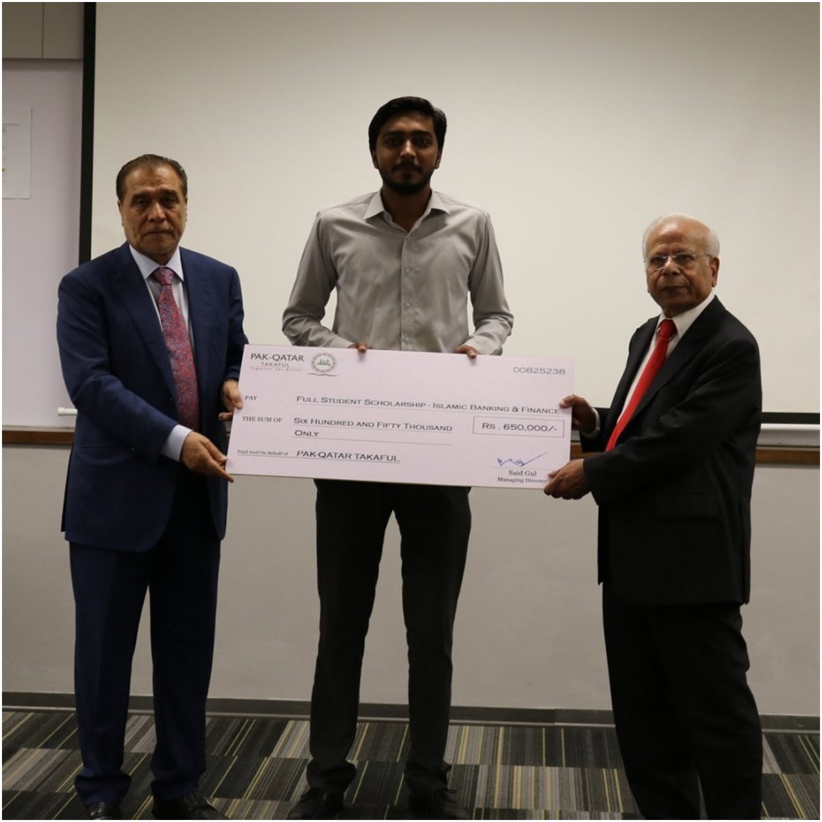 Daily The Azb Pak-Qatar Takaful awards Scholarships to 2 more