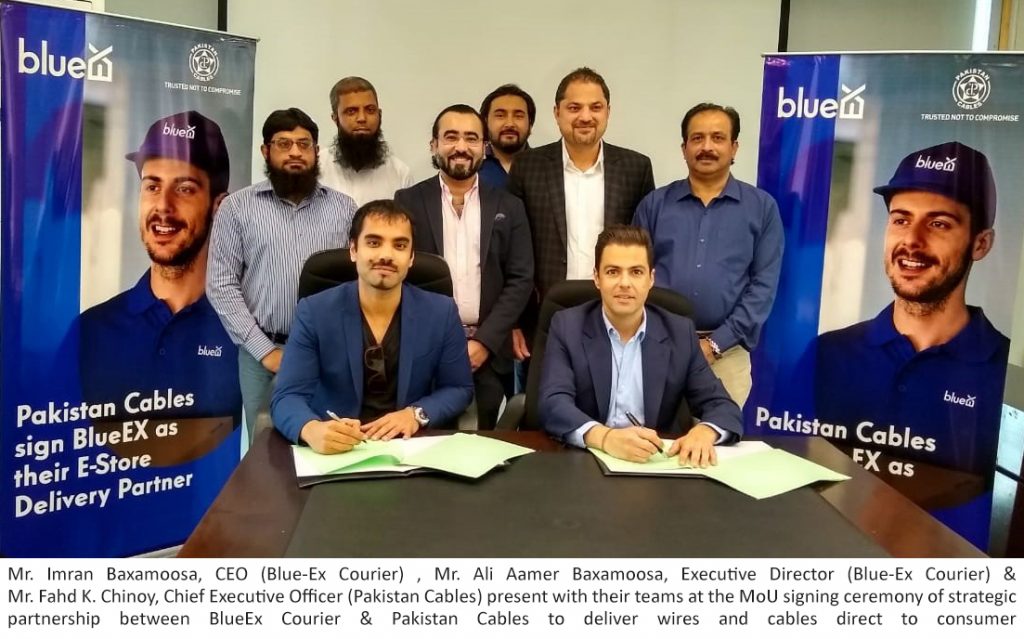 BlueEx Courier partners with Pakistan Cables – Daily The Azb