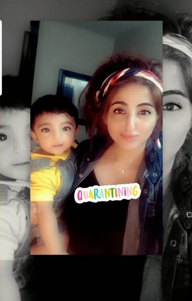 Beautiful Pictures of Actress Fatima Sohail with her Son – Daily The Azb