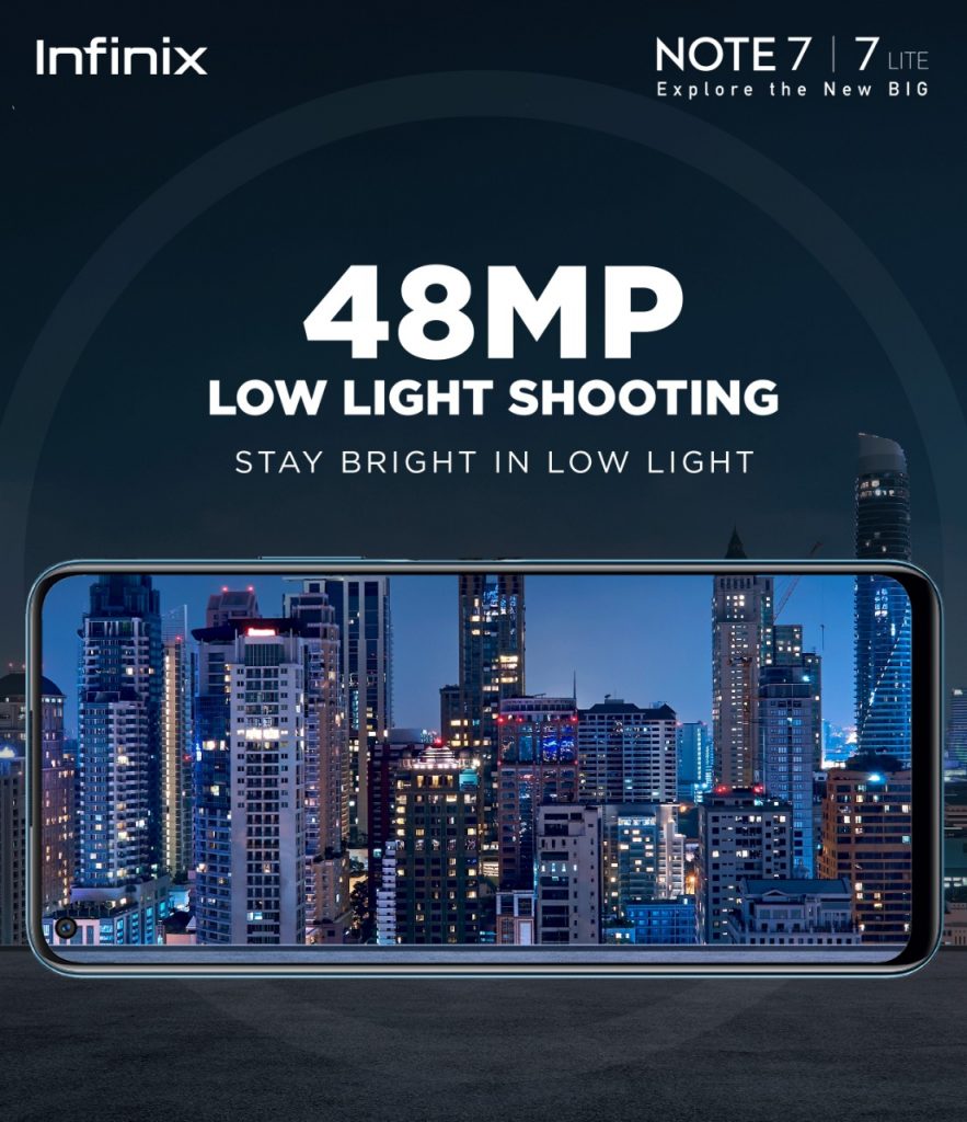 Infinix Announces Note 7: Explore the New Big with 48MP – Daily The Azb