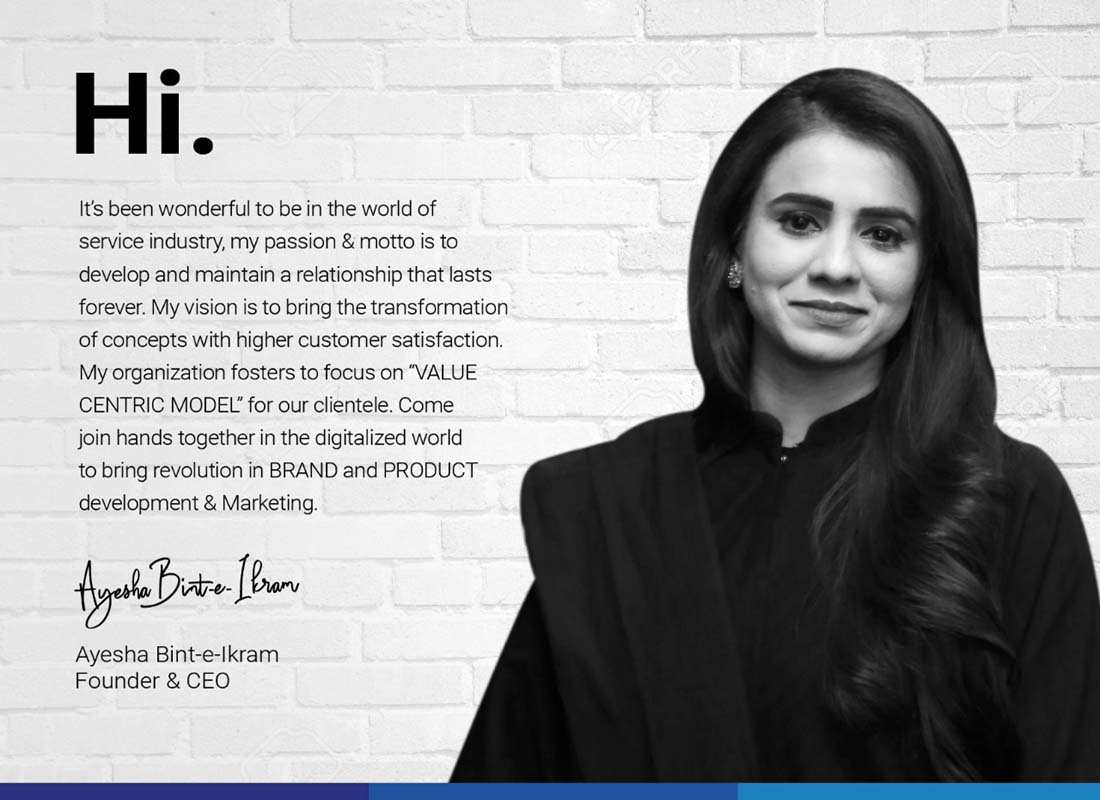 A inspirational woman in media Industry;Ayesha Bint-e-Ikram. – Daily ...
