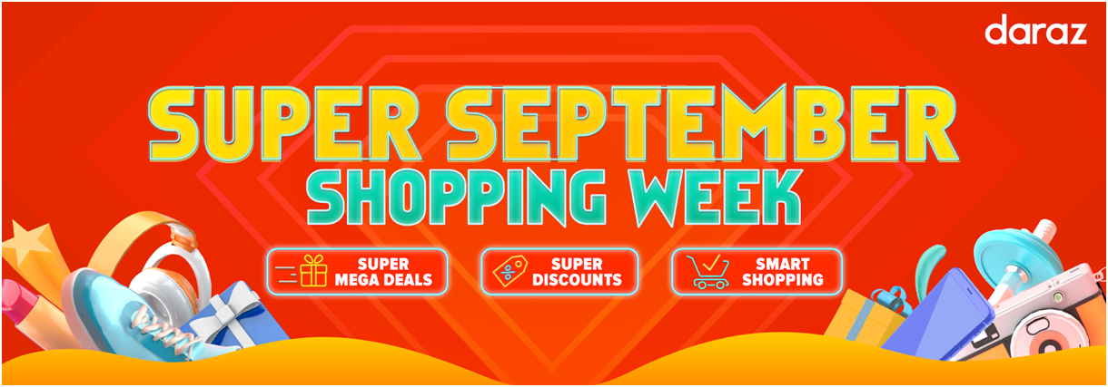 Super September Shopping Week: Daraz launches sale to offer customers a ...