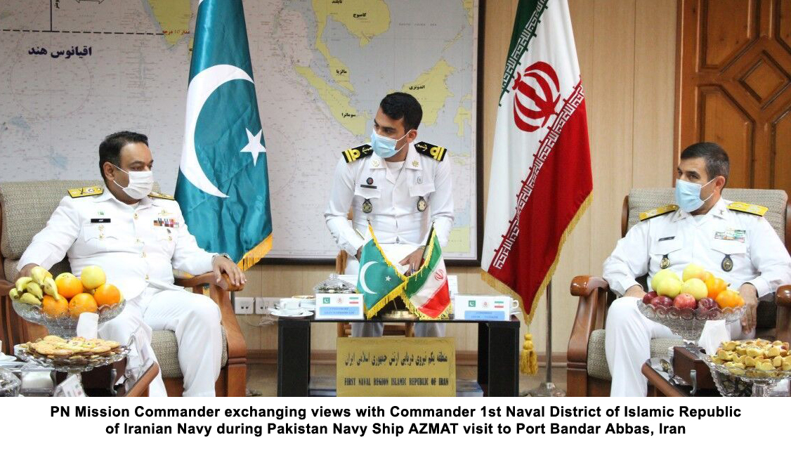 Pakistan Navy Ship Azmat Visits Port Bandar Abbas, Iran – Daily The Azb