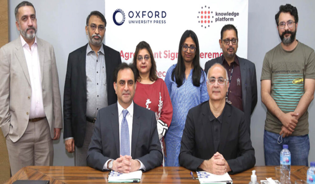 Oxford University Press, Pakistan & Knowledge Platform form strategic ...