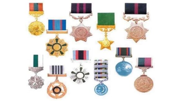 Announcement of military awards for officers and men of Pakistan Army ...