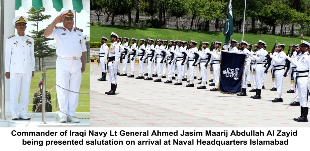 Commander Iraqi Navy Visits Naval Headquarters – Daily The Azb