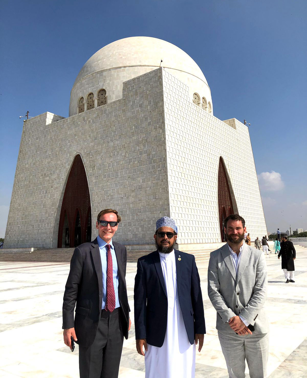 FCDO UK Ambassador Richard Lindsay met with GPHR Ambassador Allama Ahsan.