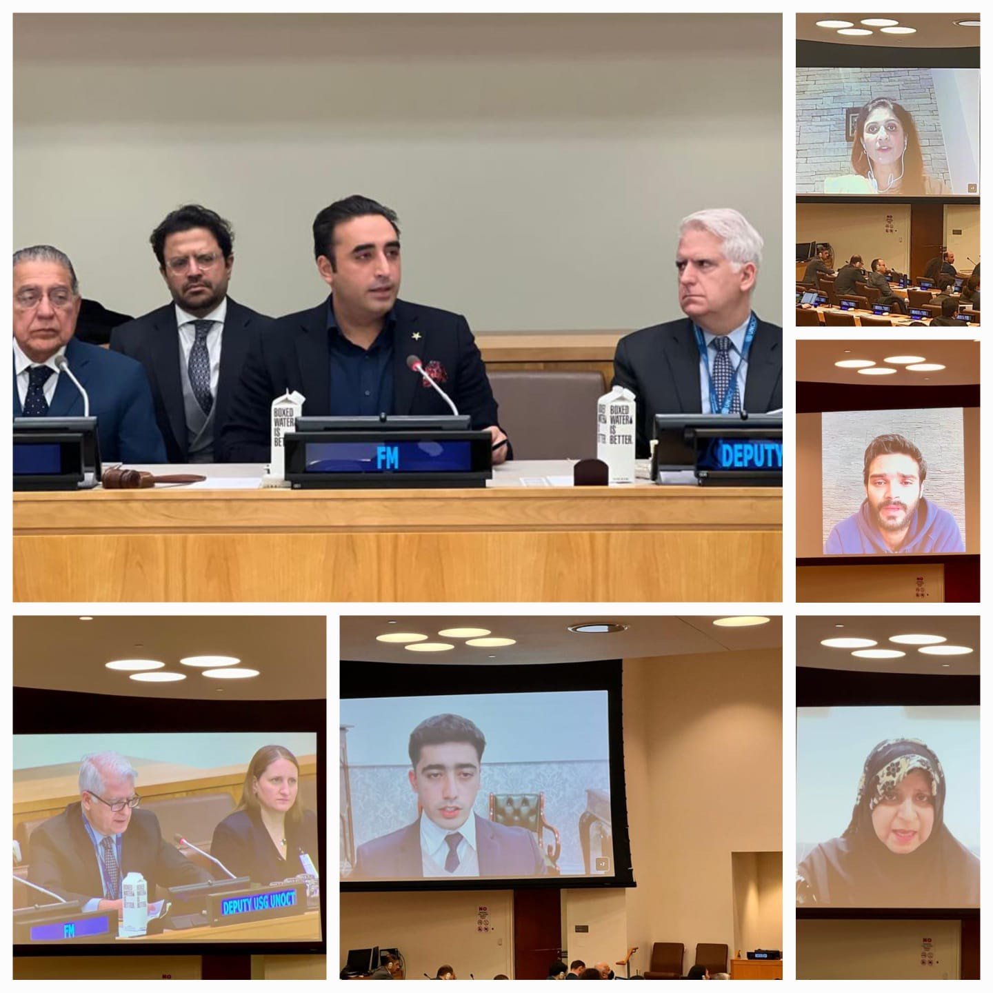 Remembering Victims of APS, Peshawar Terrorist Attack at UN.