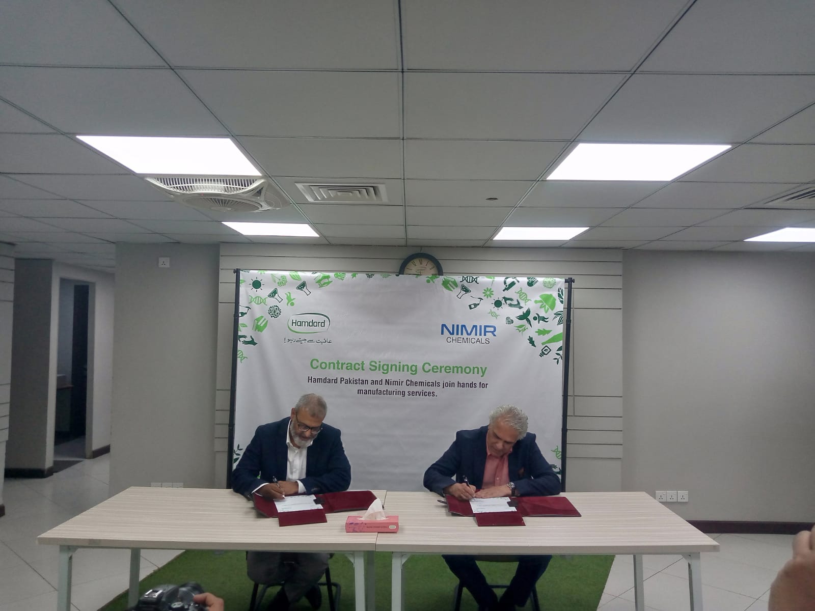 Hamdard inks manufacturing partnership with NIMIR. – Daily The Azb