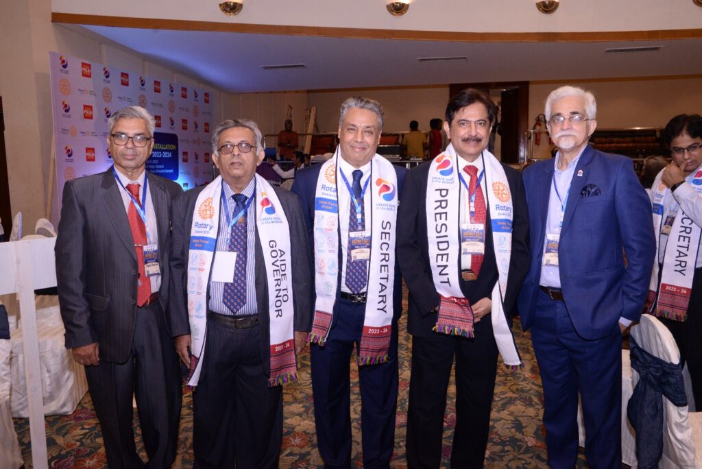 Rotary District 3271 Installation Ceremony was held at Regent Plaza.