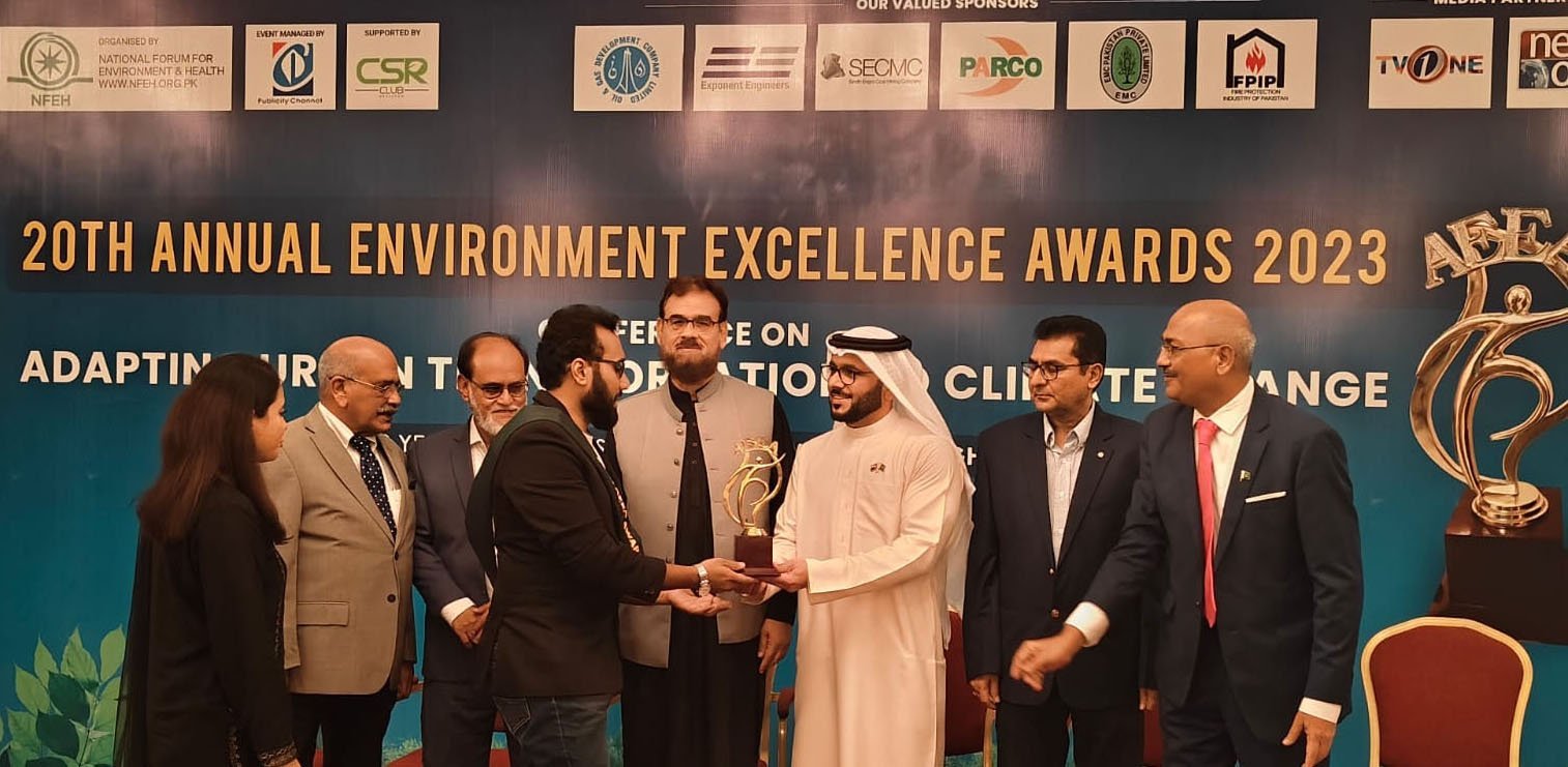 Dawlance wins ‘Environmental-Excellence Award’ presented by NFEH ...