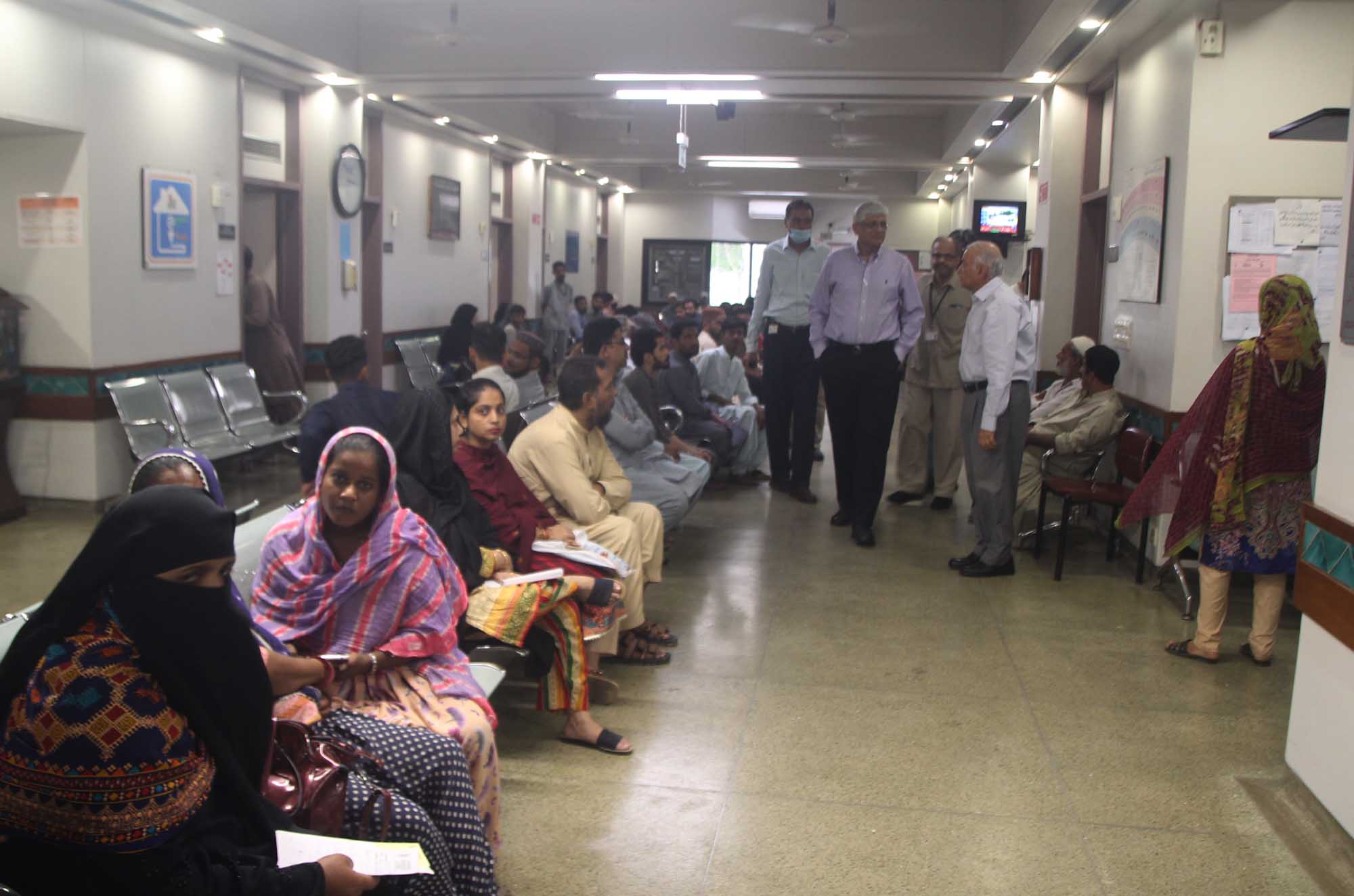 Dr. Saad Niaz, Health Minister of Sindh, Inaugurates Free Filter Clinic ...