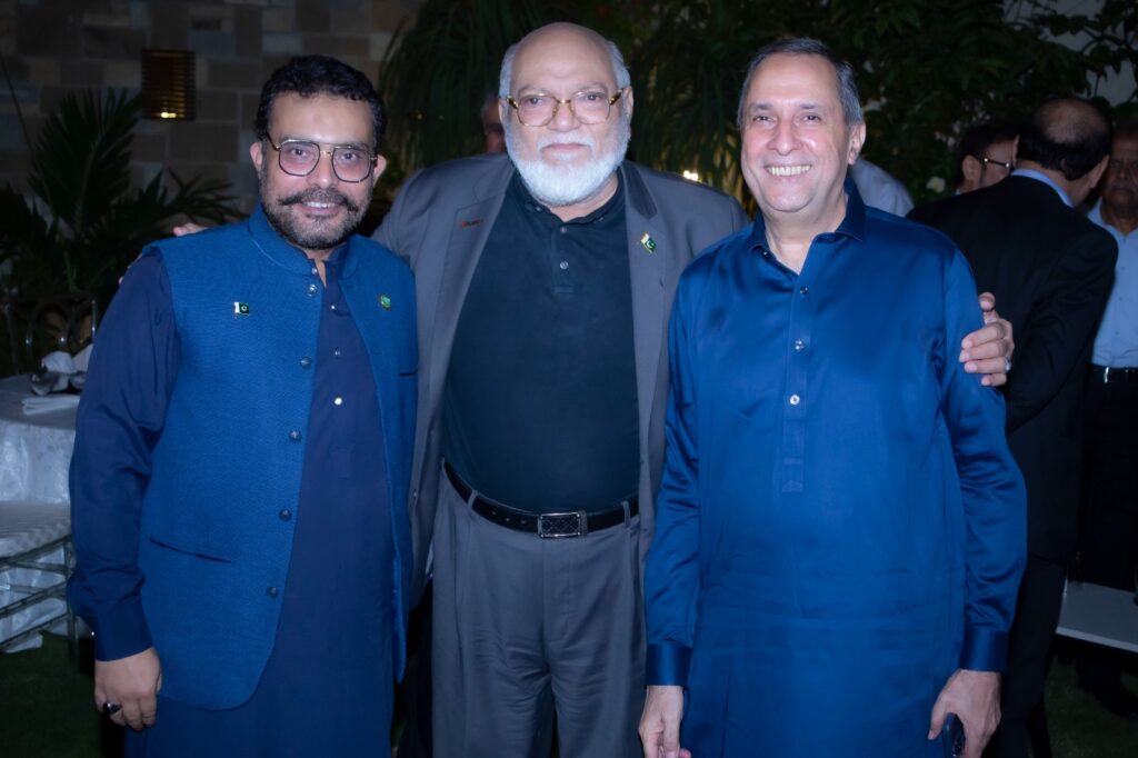 Salim Qasim Patel hosted a lavish dinner in honor of Younis Dhaga ...