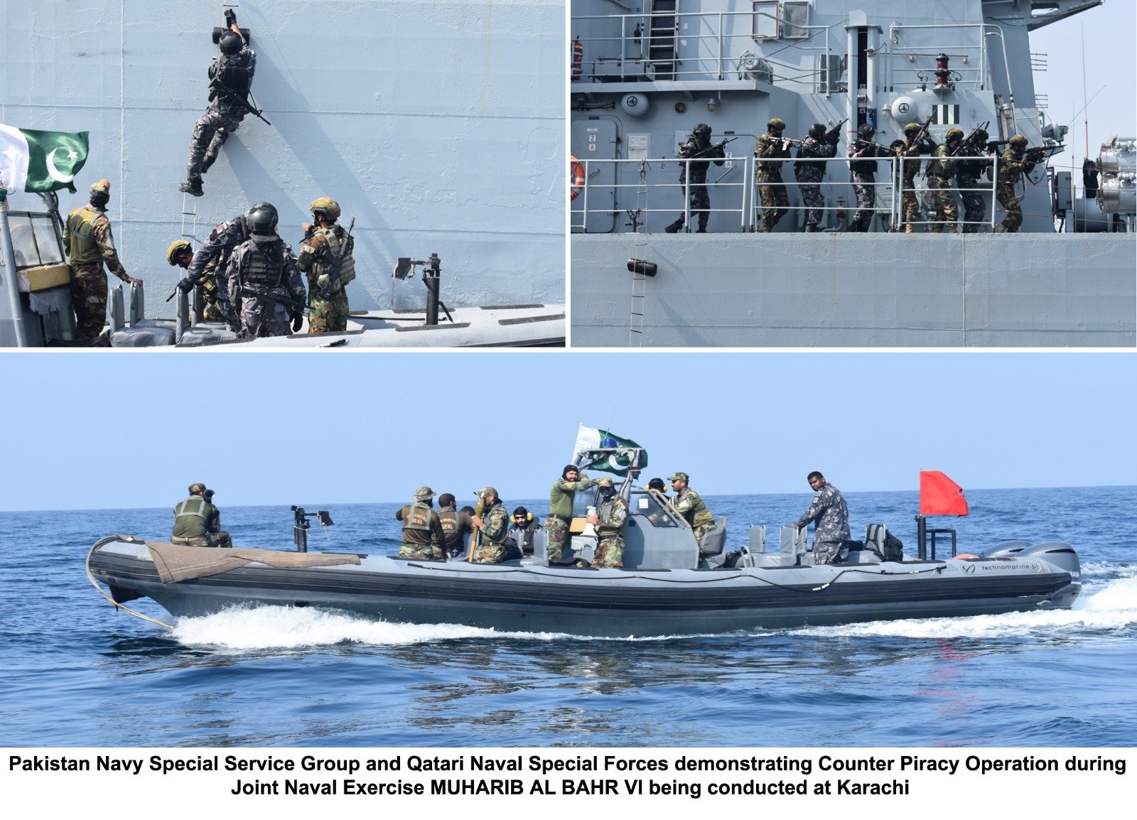 BILATERAL EXERCISE OF PAKISTAN NAVY AND QATAR NAVY SPECIALFORCES ...