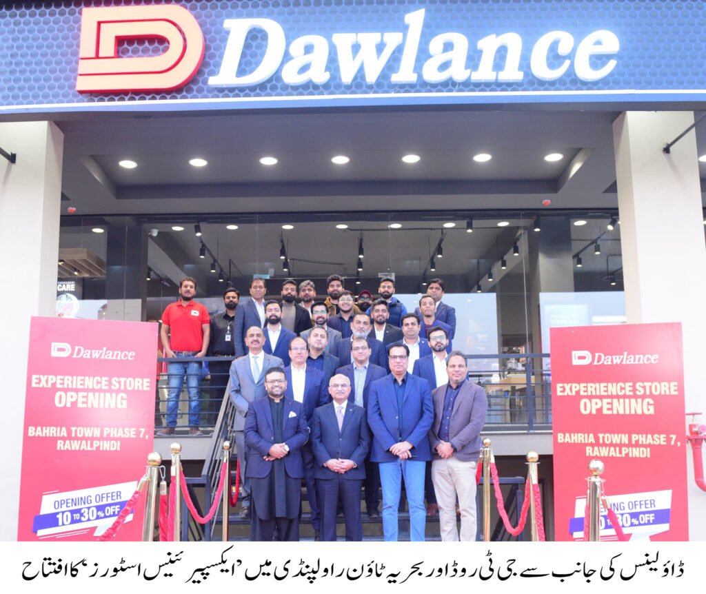 Dawlance opens ‘Experience Stores’ in Rawalpindi at GT Road & Bahria Town. – Daily The Azb