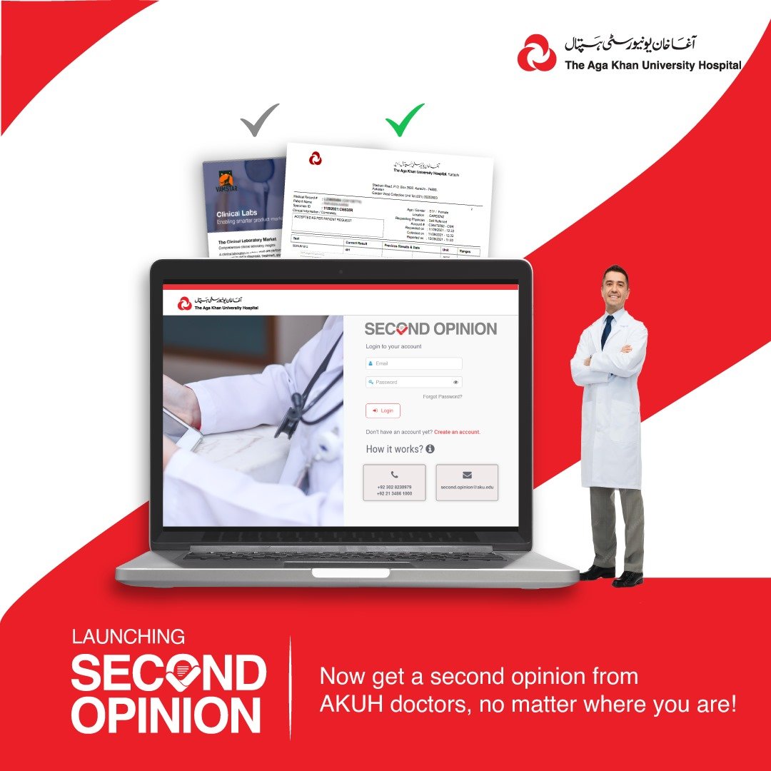 Aga Khan University Hospital, Pakistan Launches Second Opinion Service ...