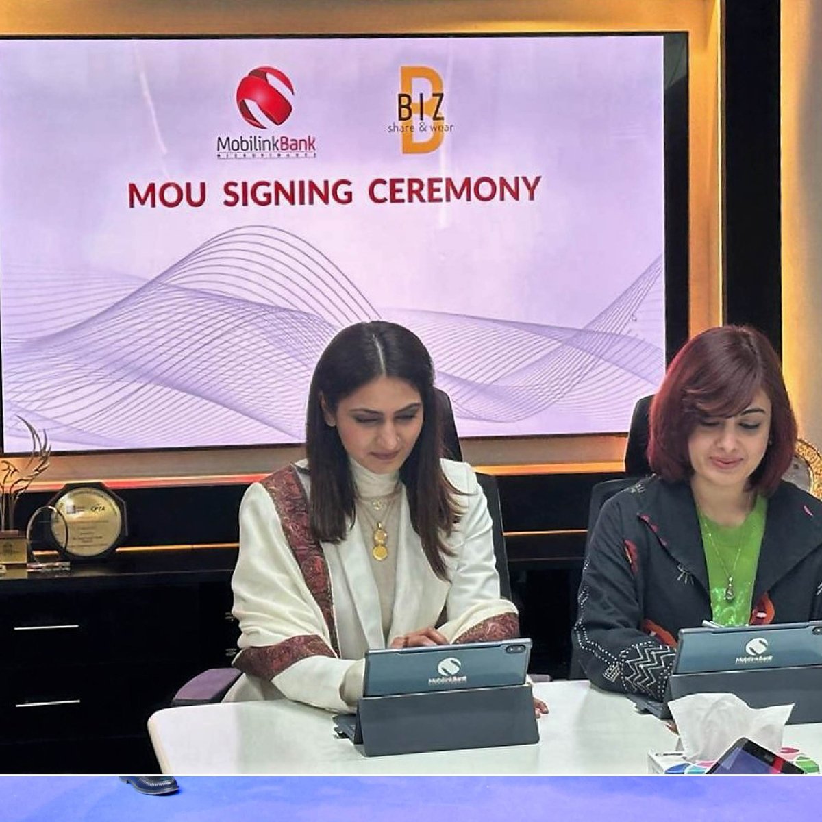 Mobilink Bank and BizB partner to drive financial inclusion, empowering women micro ...
