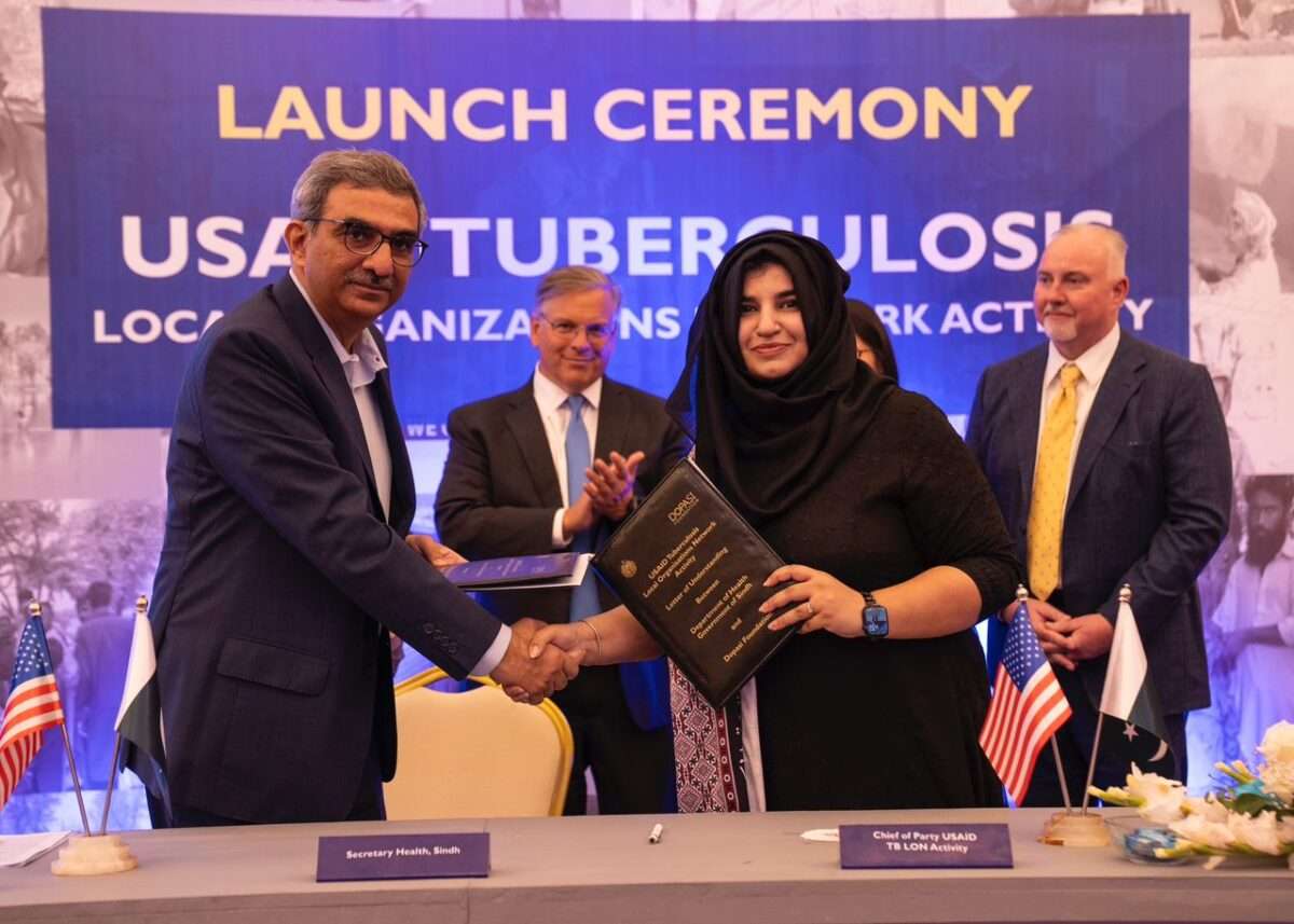 U.S.-Pakistan Initiative to Combat Tuberculosis