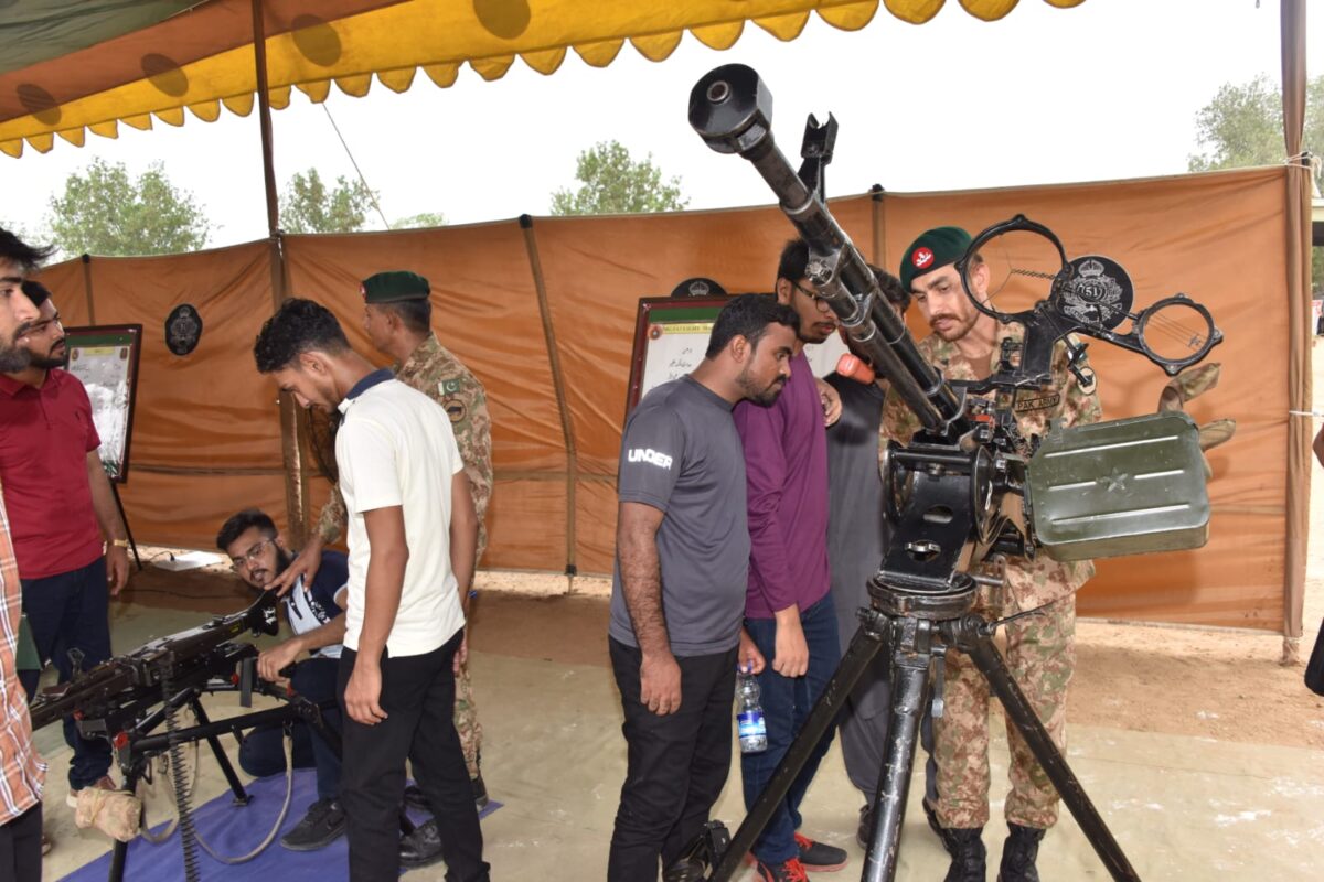Students Engaged with Pakistan Army at Malir Garrison