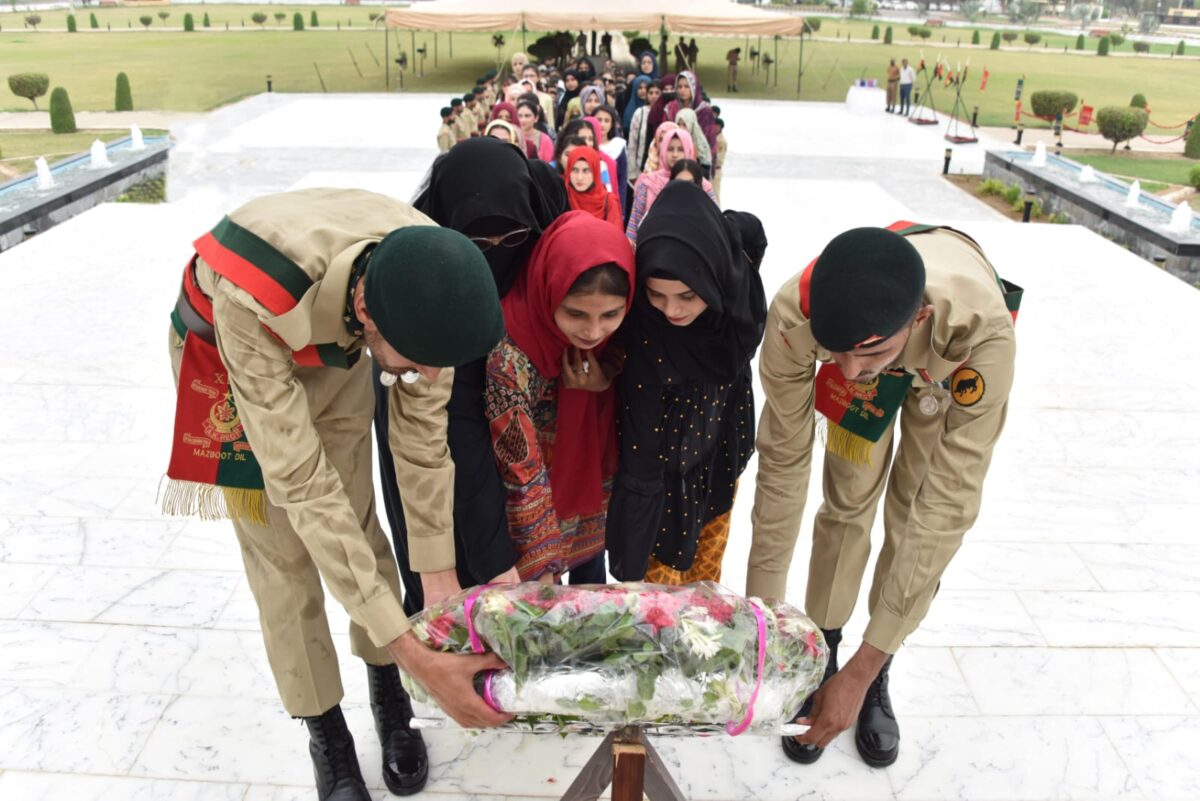 Students Engaged with Pakistan Army at Malir Garrison