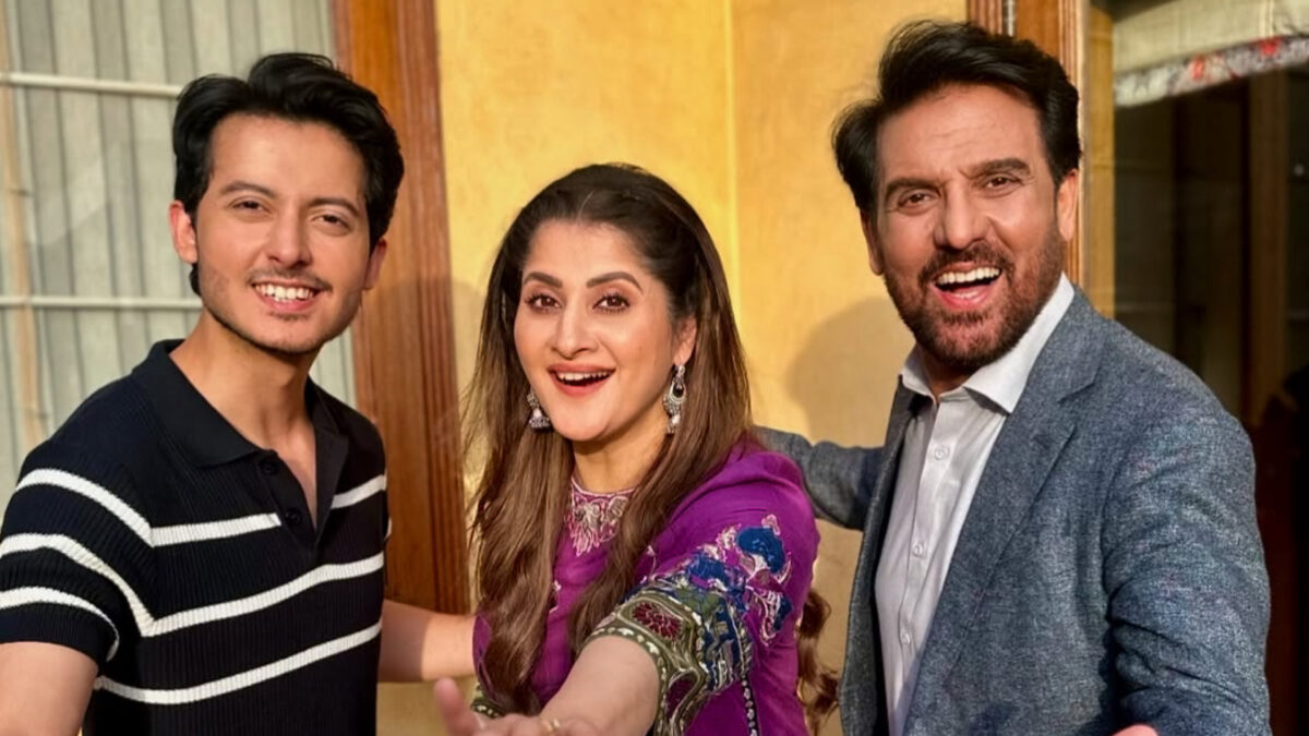 Ahsan Afzal Khan shares screen with his Parents Rambo & Sahiba for the ...