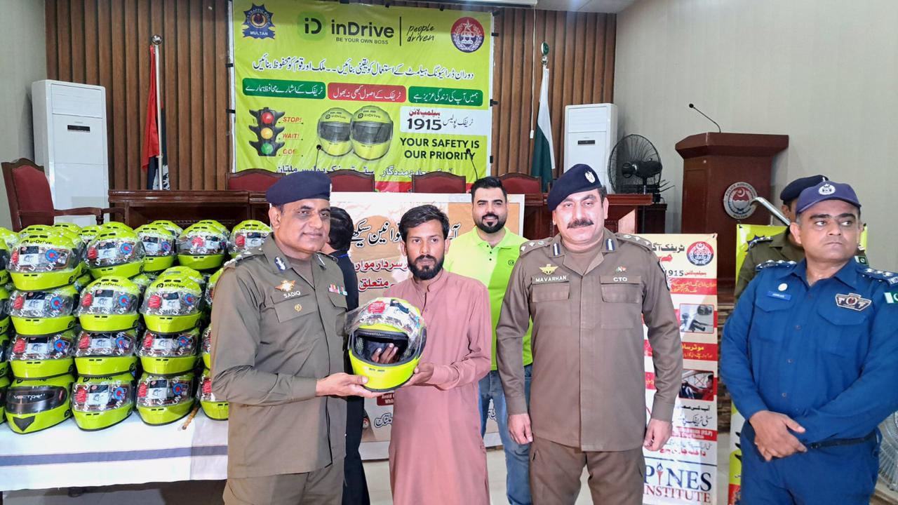inDrive and City Traffic Police Multan Collaborate to Promote Road ...