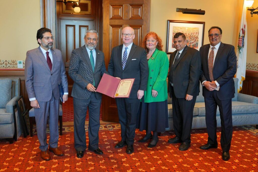 Consul General Visits Illinois General Assembly. Receives Proclamation ...